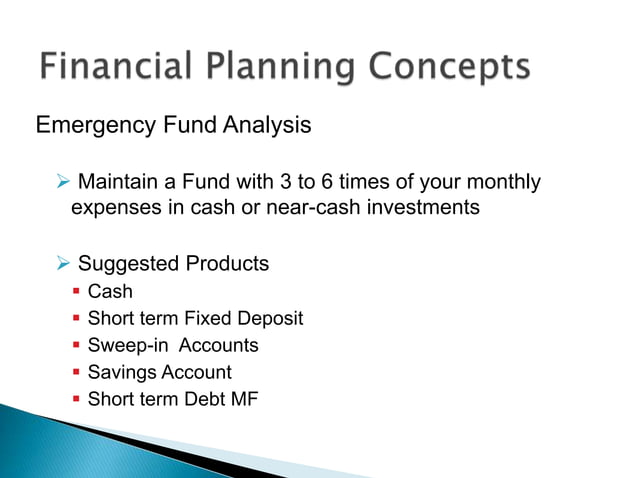Financial planning concepts ver2.0 | PPTX