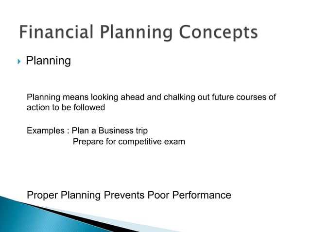Financial planning concepts ver2.0 | PPTX