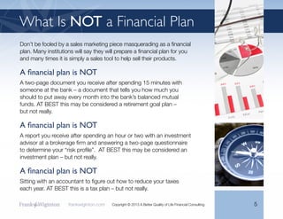 Financial Planning - Helping You Sail Successfully into the Future | PDF
