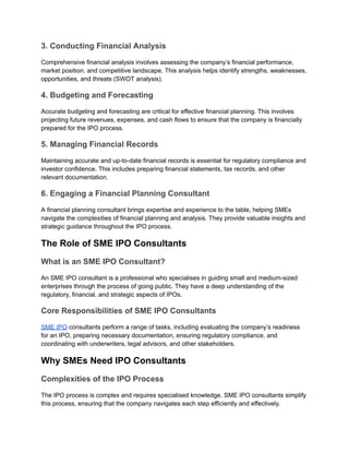 Financial Planning for an SME IPO_ Essential Steps for Success.pdf