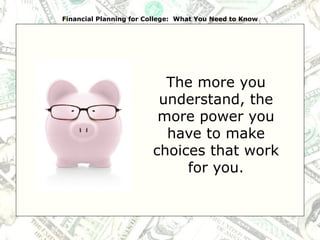 Financial Planning For College: What You Should Know | PPT
