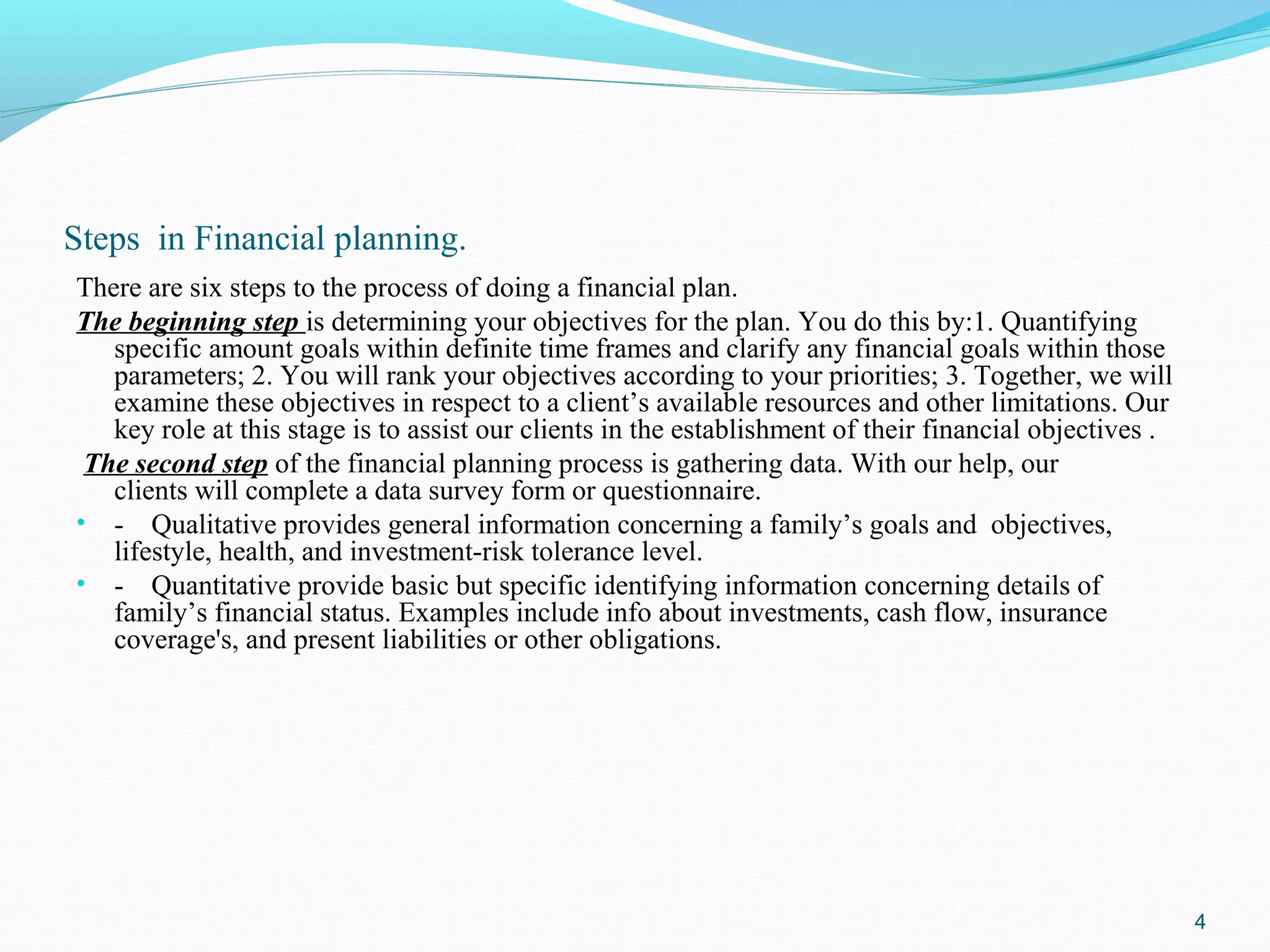 Financial planning & forecasting | PPT