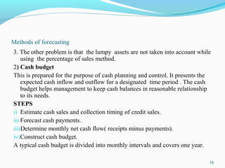 Financial planning & forecasting | PPT