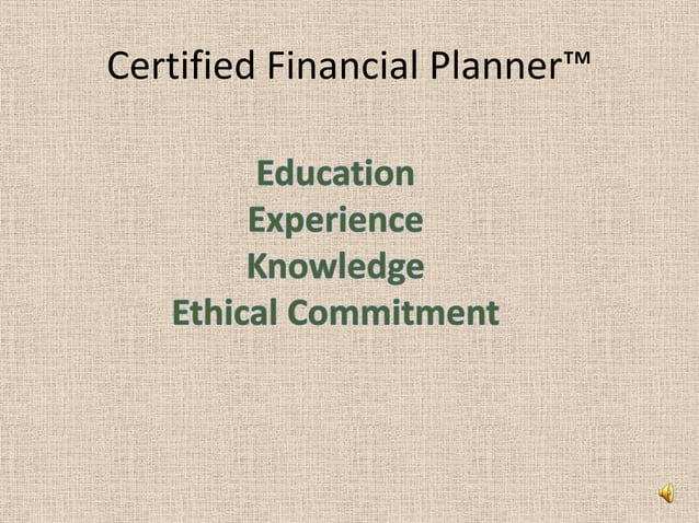 Introduction to Financial Pathways | PPTX | Financial Planning ...