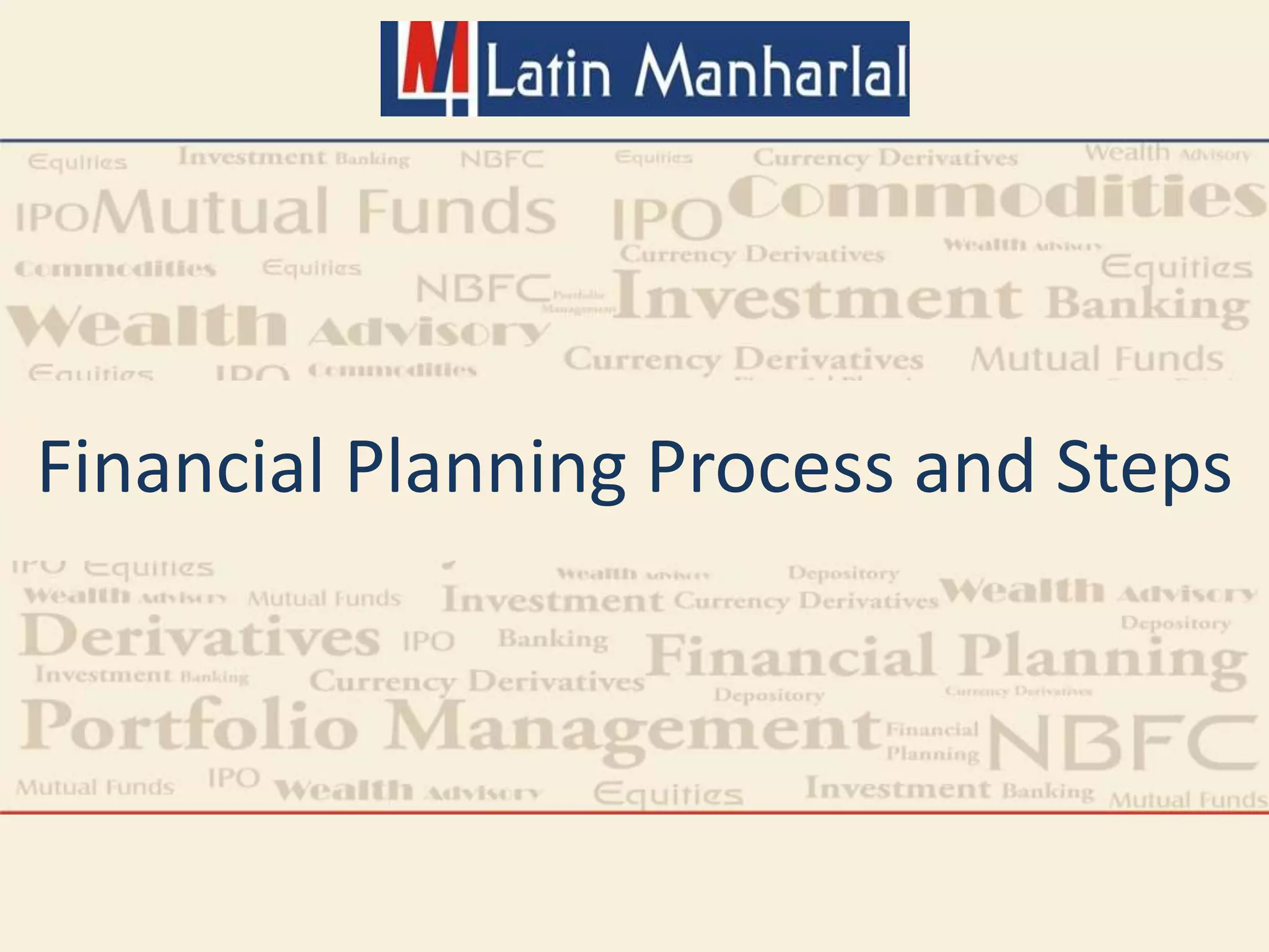 Financial Planning Process and Steps | PPSX