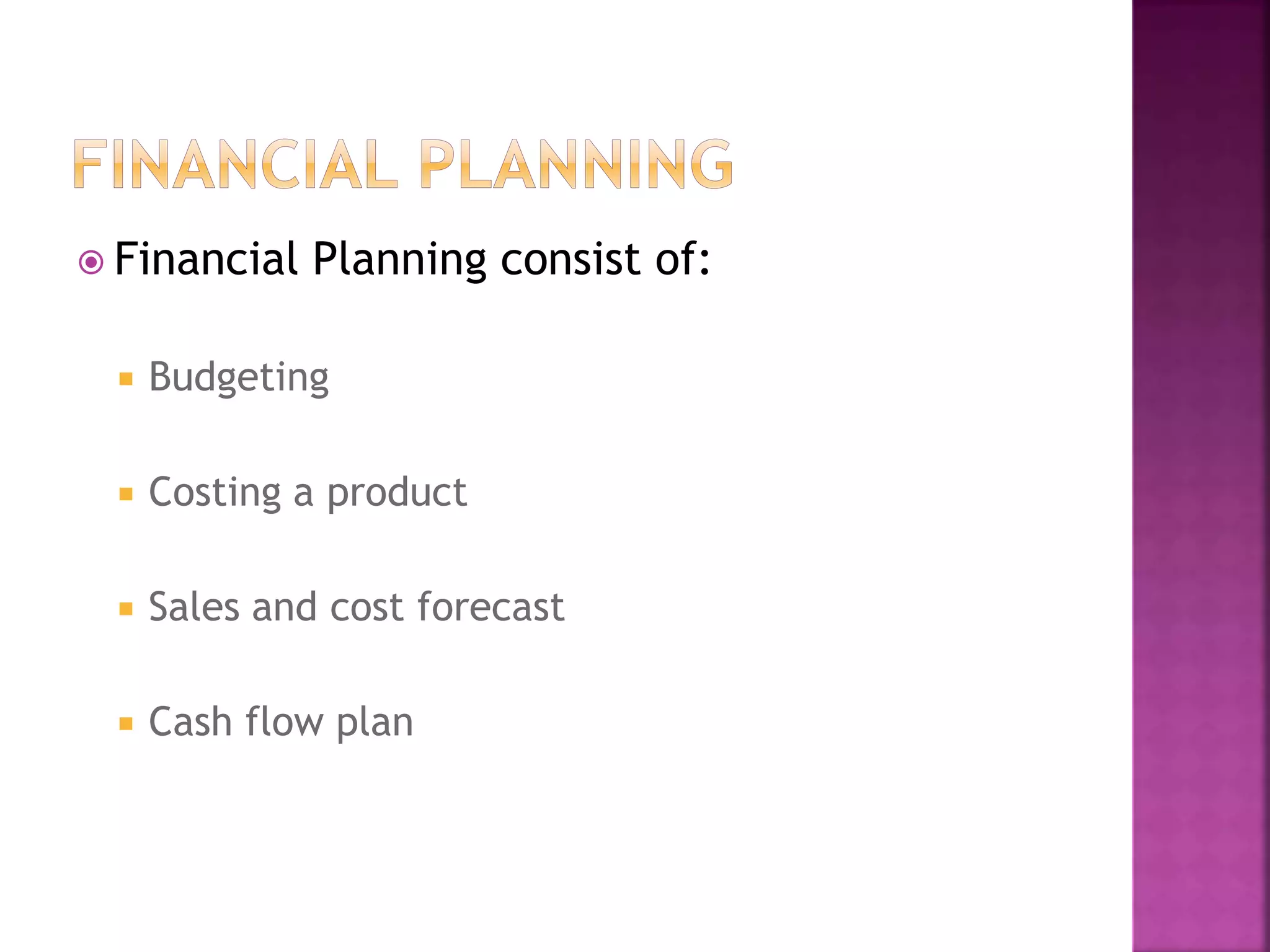 FINANCIAL PLANNING S.I.E PRESENTATION SKM.ppt