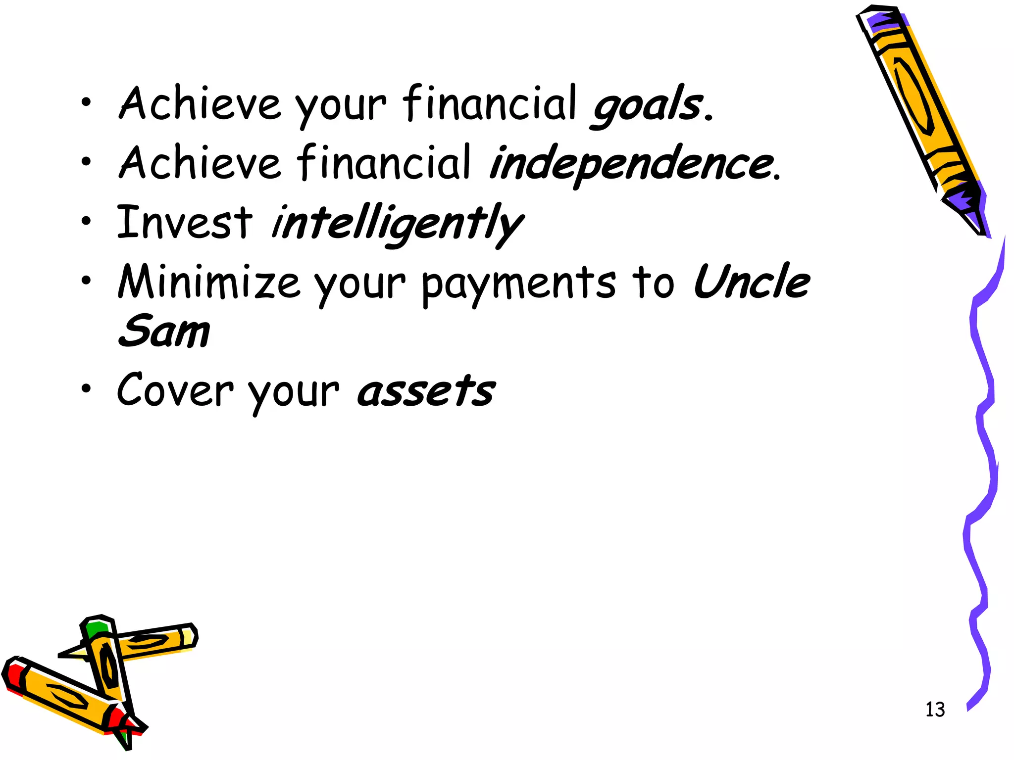 INTRODUCTION TO FINANCIAL PLANNING | PPTX
