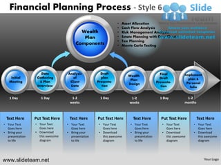 Financial planning strategy design 6 powerpoint ppt templates. | PPT