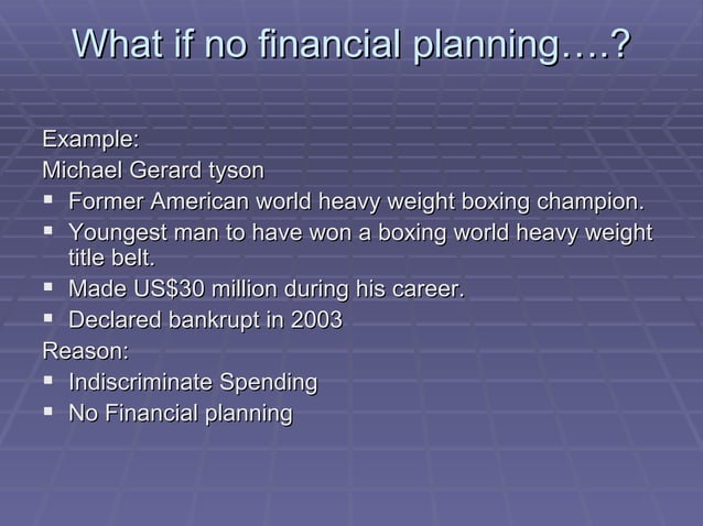 Financial Planning &Wealth Management | PPT