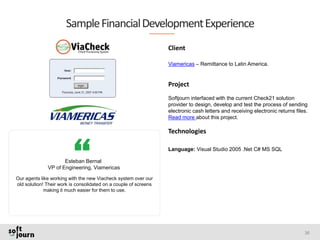 Financial Software Development With Softjourn | PPT