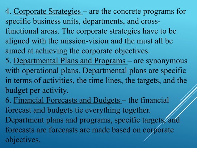 Financial projections and budgets | PPTX