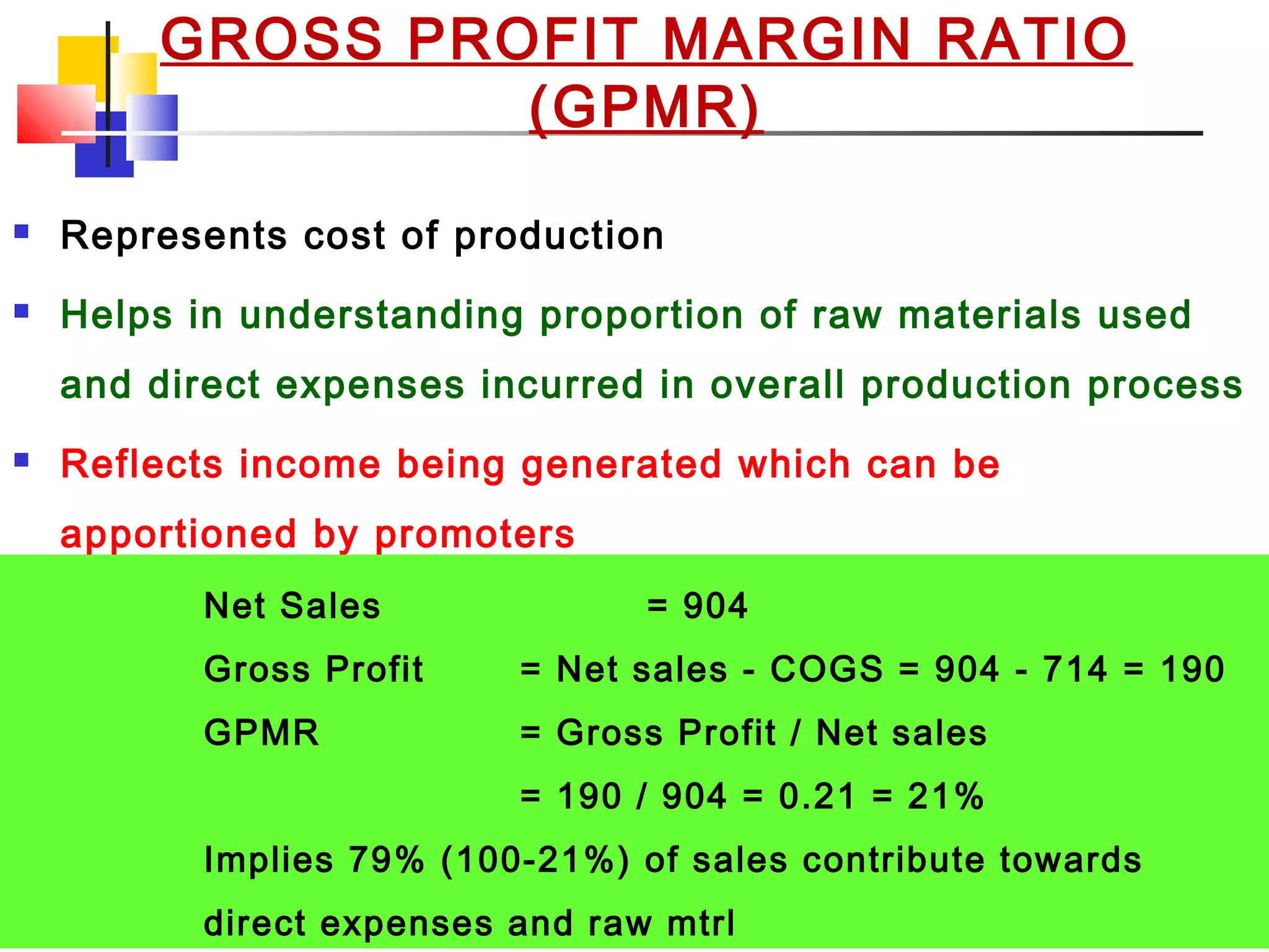 Financial Ratio Analysis Ppt