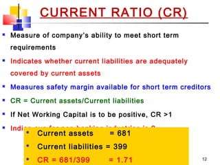 Financial ratio analysis | PPT
