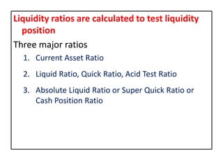 Financial ratios | PPTX