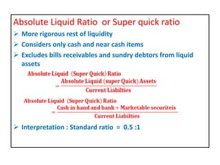 Financial ratios | PPTX