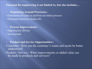 Financial re engineering.new ppt | PPT