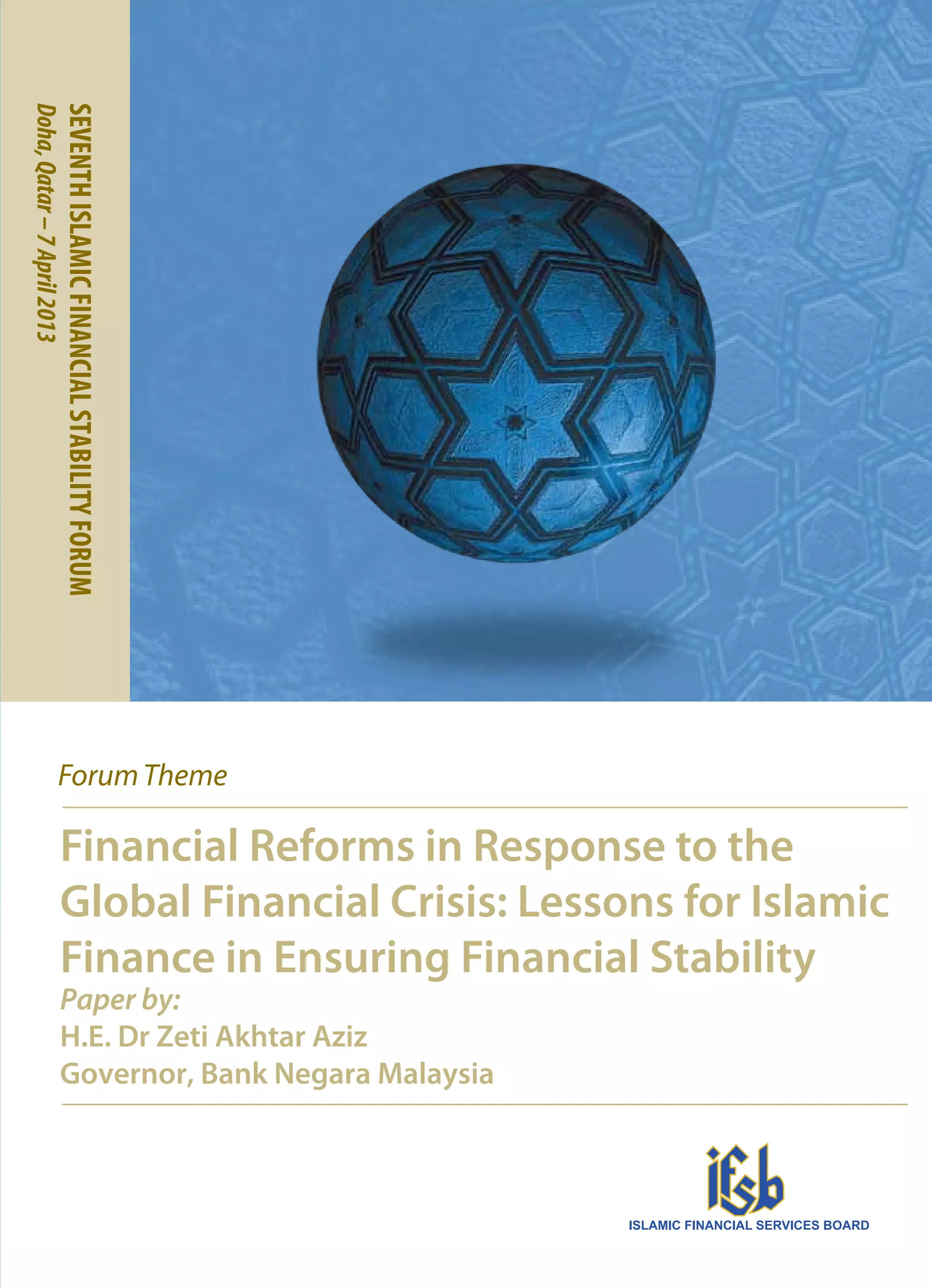 Financial reforms in response to the global financial crisis | PDF