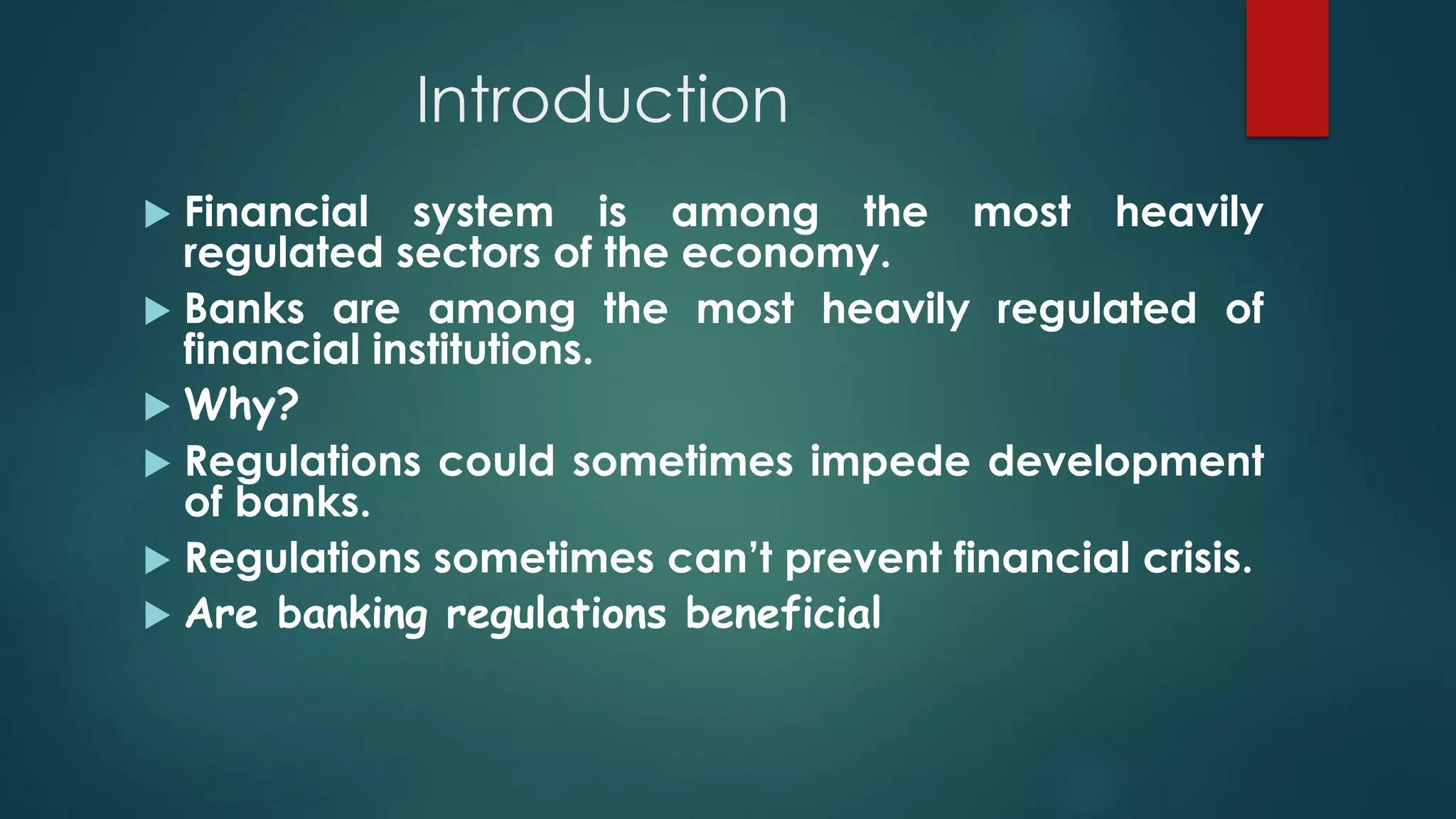Financial regulation | PDF