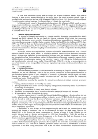 Financial regulation and supervision in ethiopia | PDF