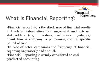 Financial reporting | PPTX
