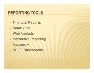 Financial Reporting Odtug | PDF