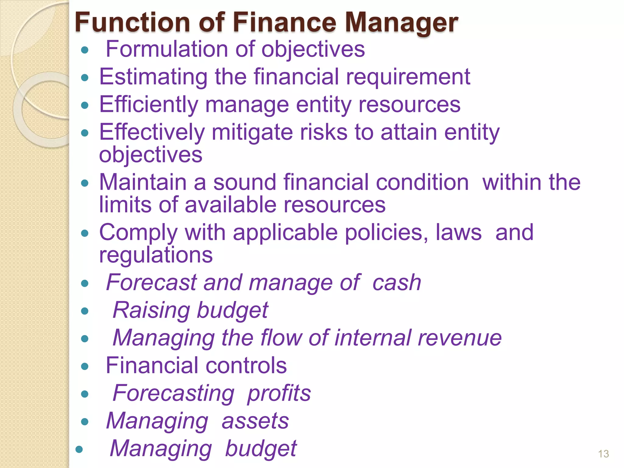 FINANCIAL RESOURCE MANAGEMENT.pptx | Stocks and Bonds | Personal Investing