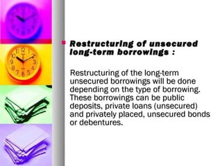 Financial restructuring | PPT