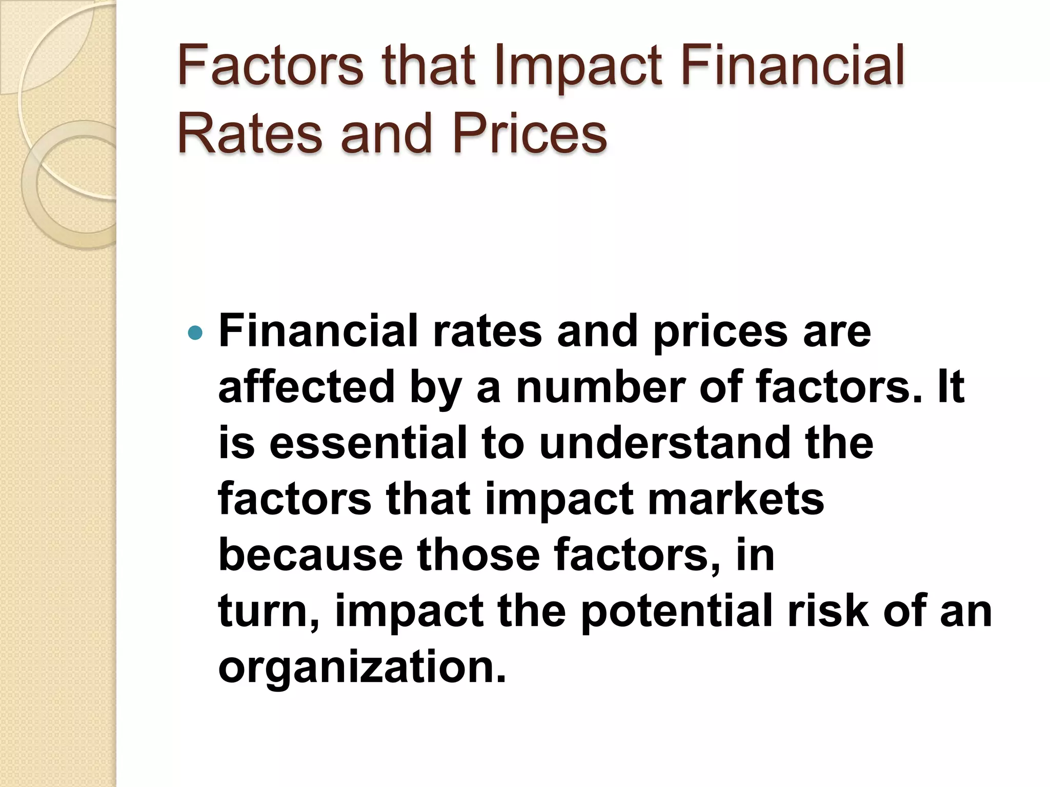 Financial risk management | PPTX