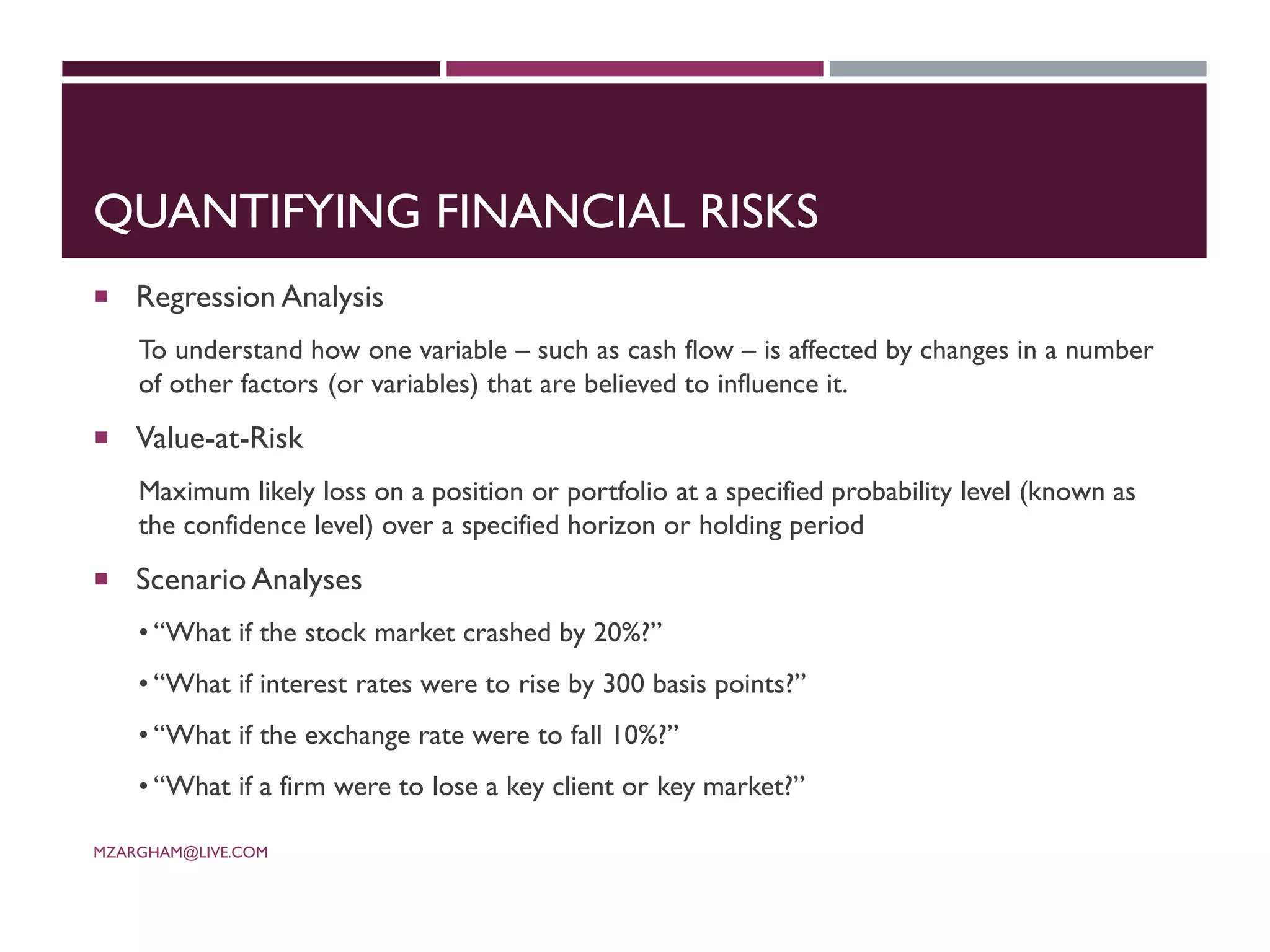 Financial risk management | PDF