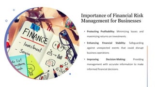 Financial Risk Management: Strategies to Protect Your Business | PPT