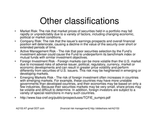 Financial risk management122 | PDF