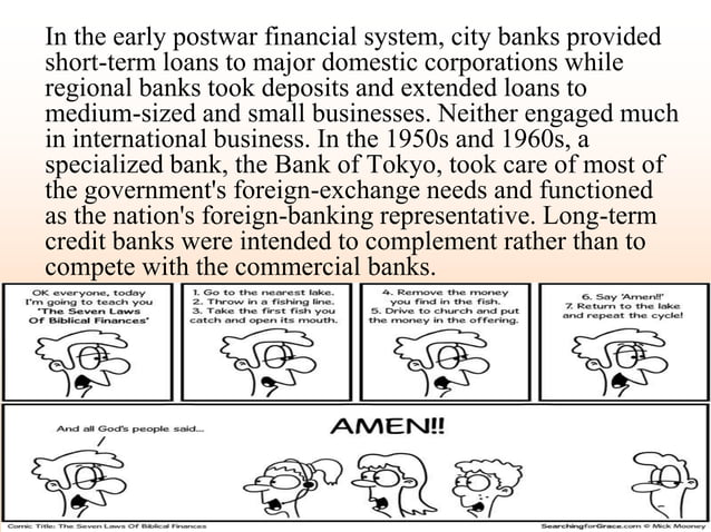 Financial system of Japan | PPTX | Business Banking & Finance | Business