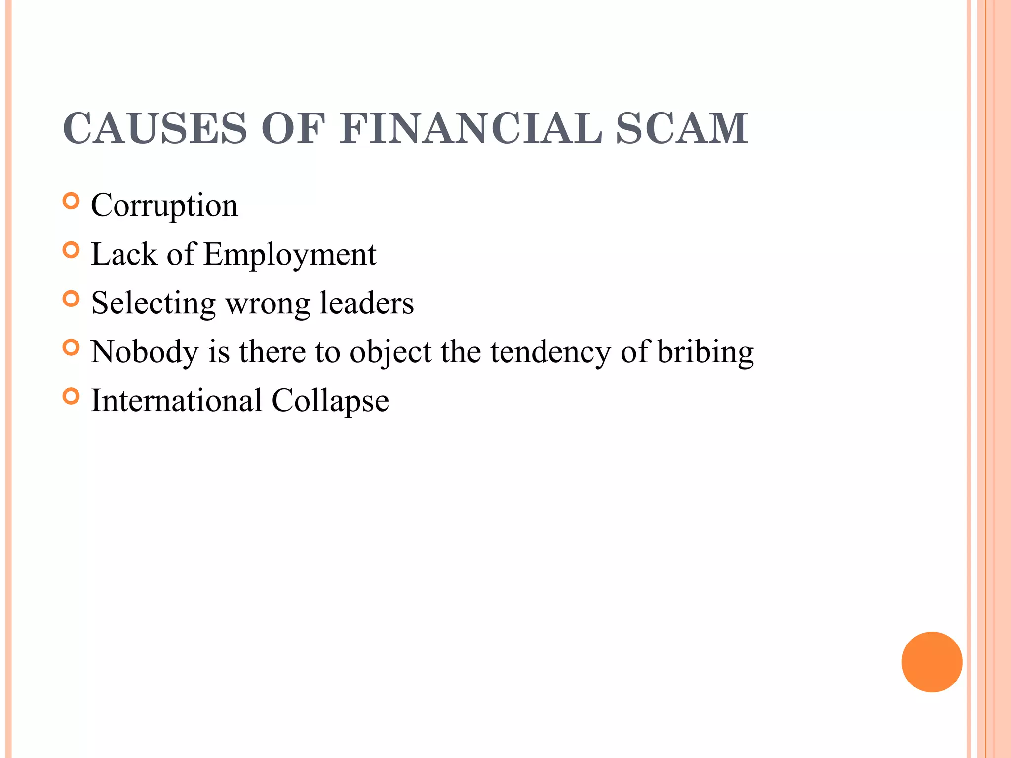 Financial scam | PPT