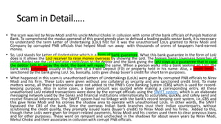 Financial Scams.pptx | Business Accounting & Finance | Business