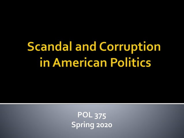 Financial Scandals | PPT