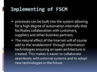 FINANCIAL SUPPLY CHAIN MANAGEMENT | PPTX