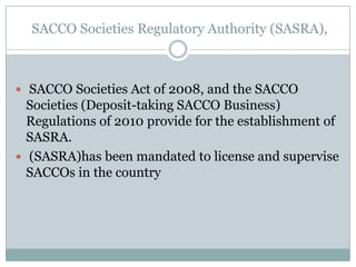 Financial sector in Kenya | PPT