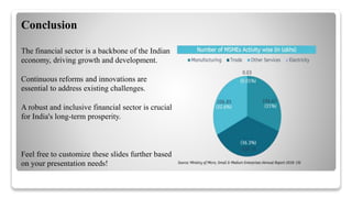 Financial Sector In India ppt in different sector | PPT