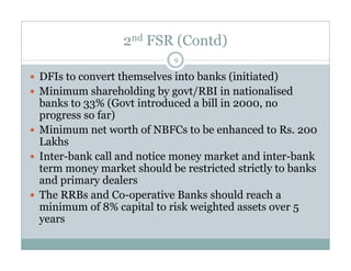 Financial sector reforms | PDF
