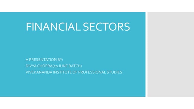 FINANCIAL SECTORS.pptx