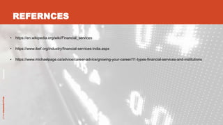 FINANCIAL SERVICE INDUSTRIES | PPTX