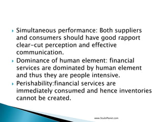 Financial services | PPTX