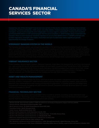 Financial services Canada | PDF