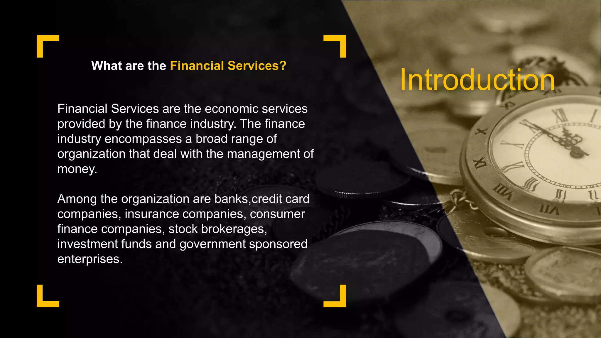 Financial services | PPTX