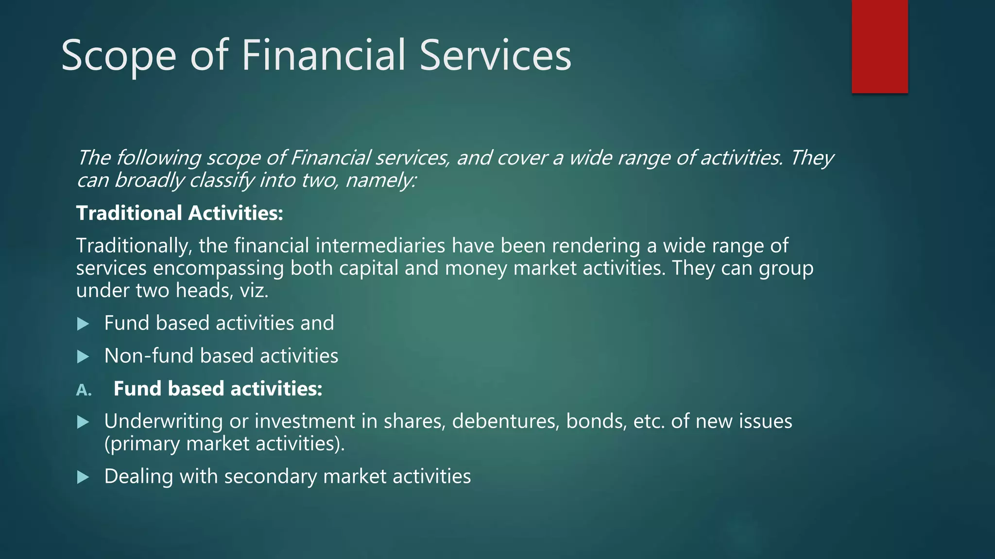 Financial services | PPTX