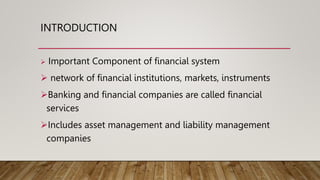 Introduction about Financial services, Merchant Bankers, Underwriters ...