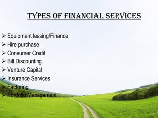 Financial Services And Markets | PPT