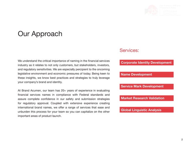 Financial Services Case Studies | PDF