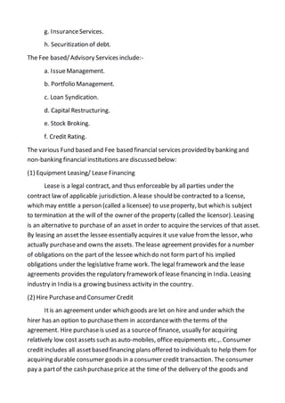 Financial services introduction | DOCX