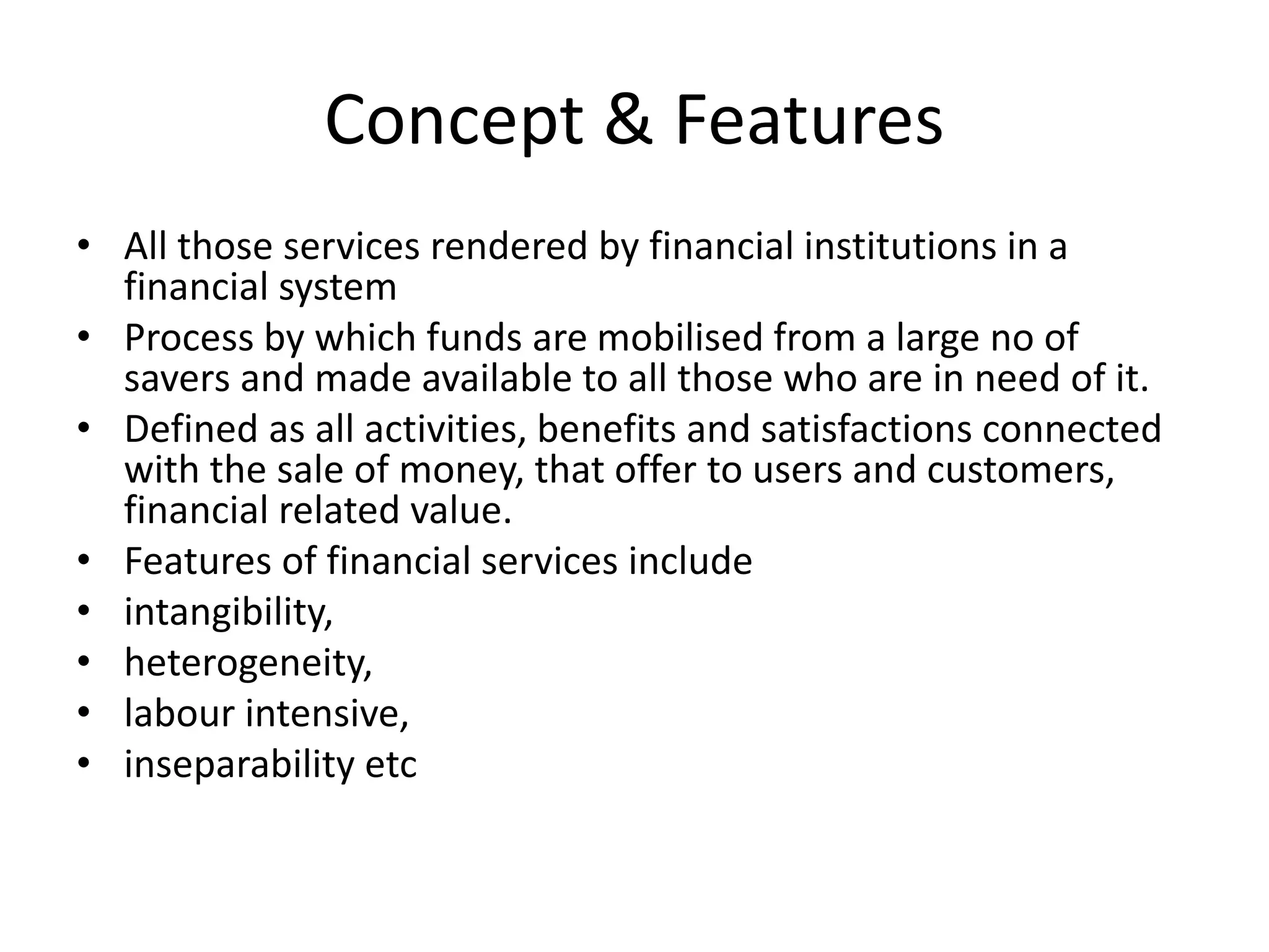 Financial services- Basics | PPTX